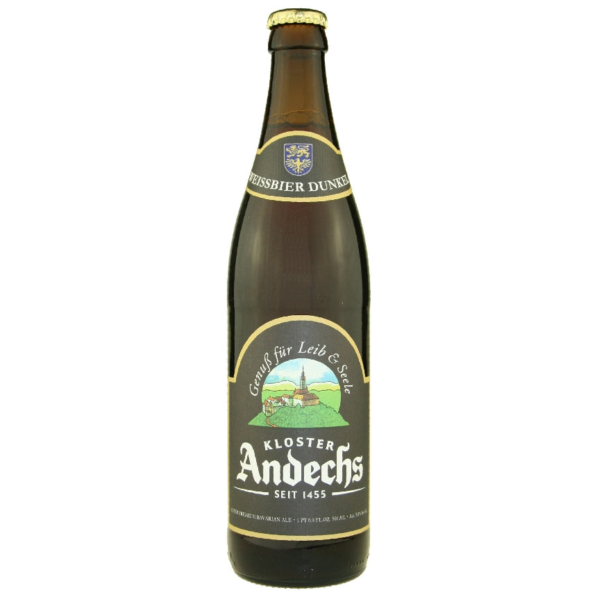 Andechs Weissbier Dunkel 16.9 oz – BELGIAN-STYLE ALES