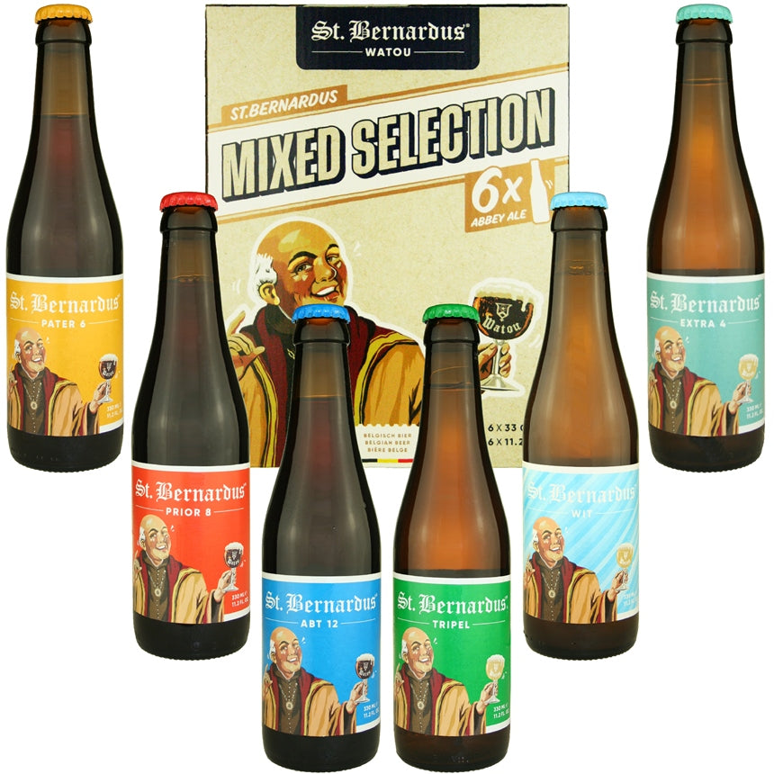 St. Bernardus Mixed Selection (6 ales) – BELGIAN-STYLE ALES