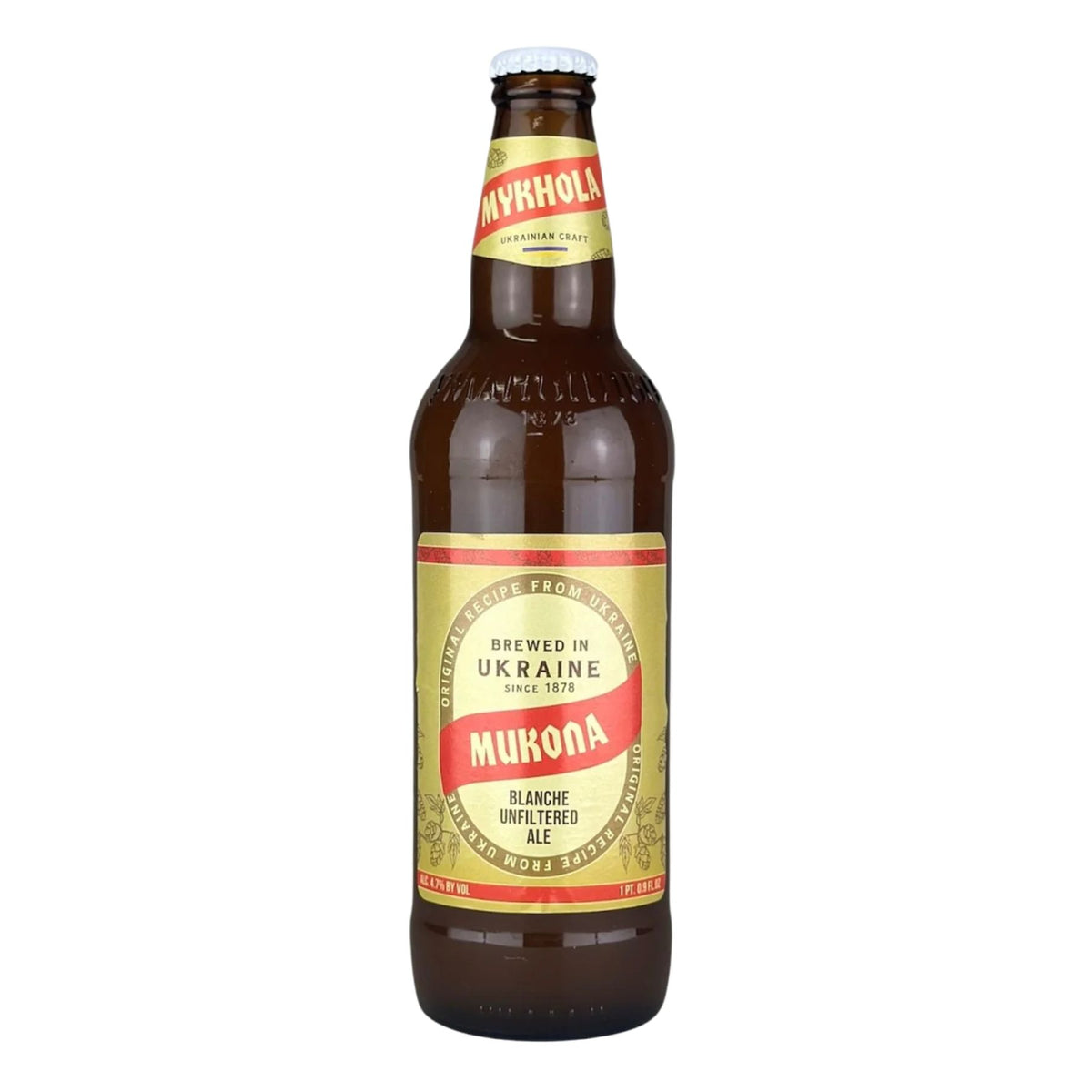 Mukona Blanche Unfiltered Ale 16.9 oz bottle – BELGIAN-STYLE ALES