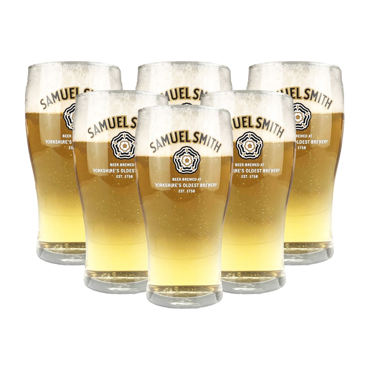 Samuel Smith Glass (set of 6) – BELGIAN-STYLE ALES