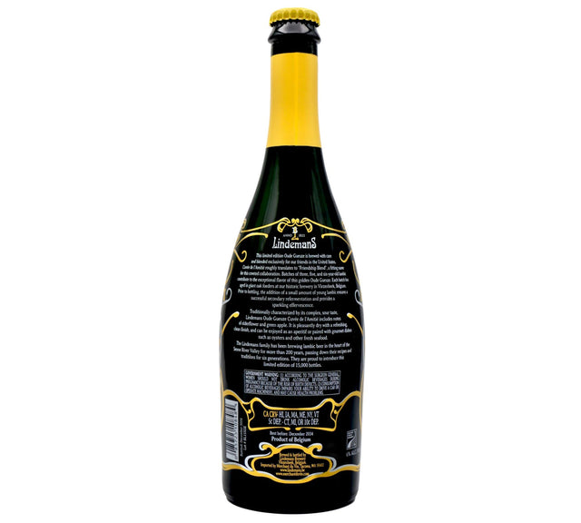 Lindemans Cuvee de L'Amitie 25.4 oz – BELGIAN-STYLE ALES